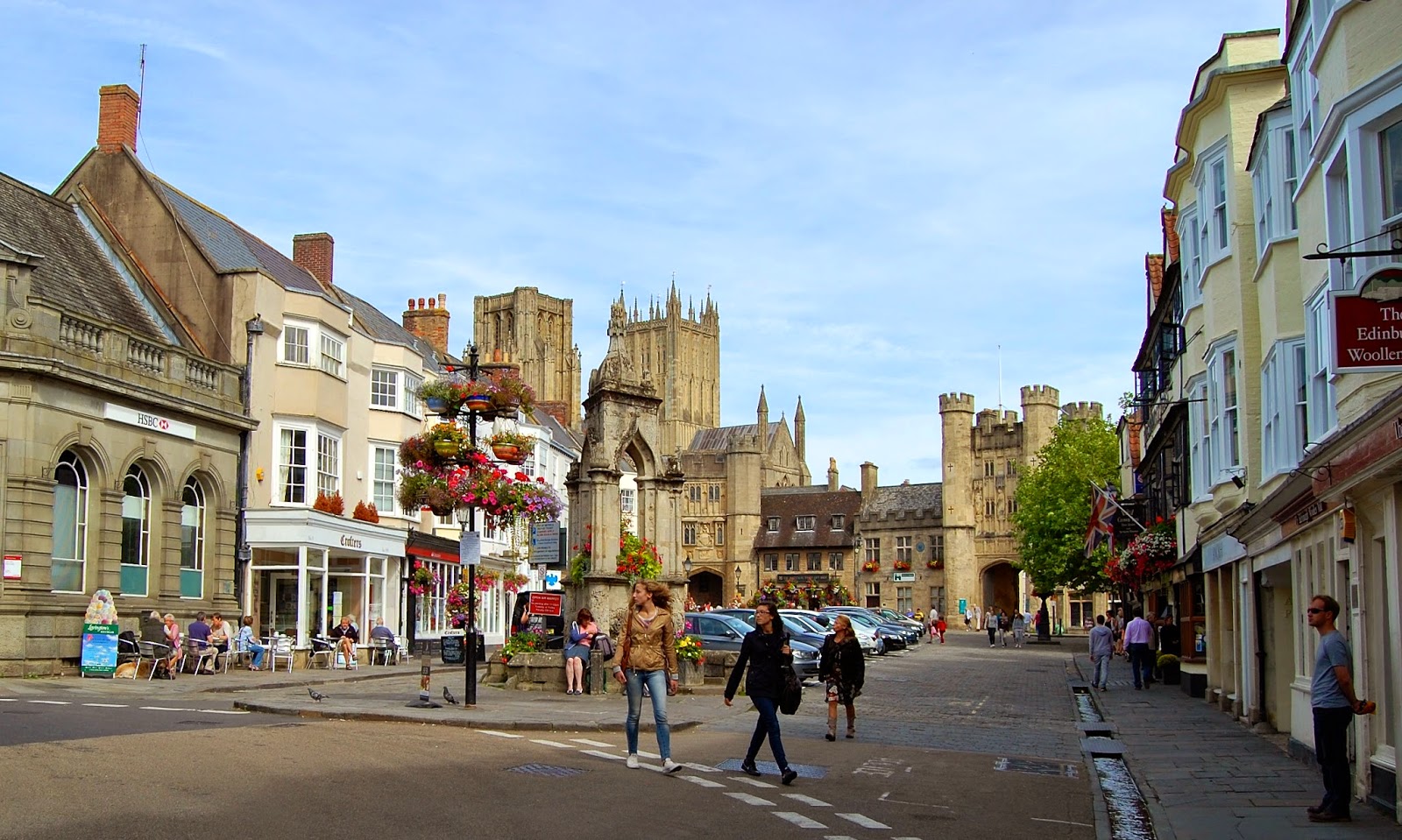 Coloring Without Borders: Wells — Bishop's Palace, Vicars' Close, and ...