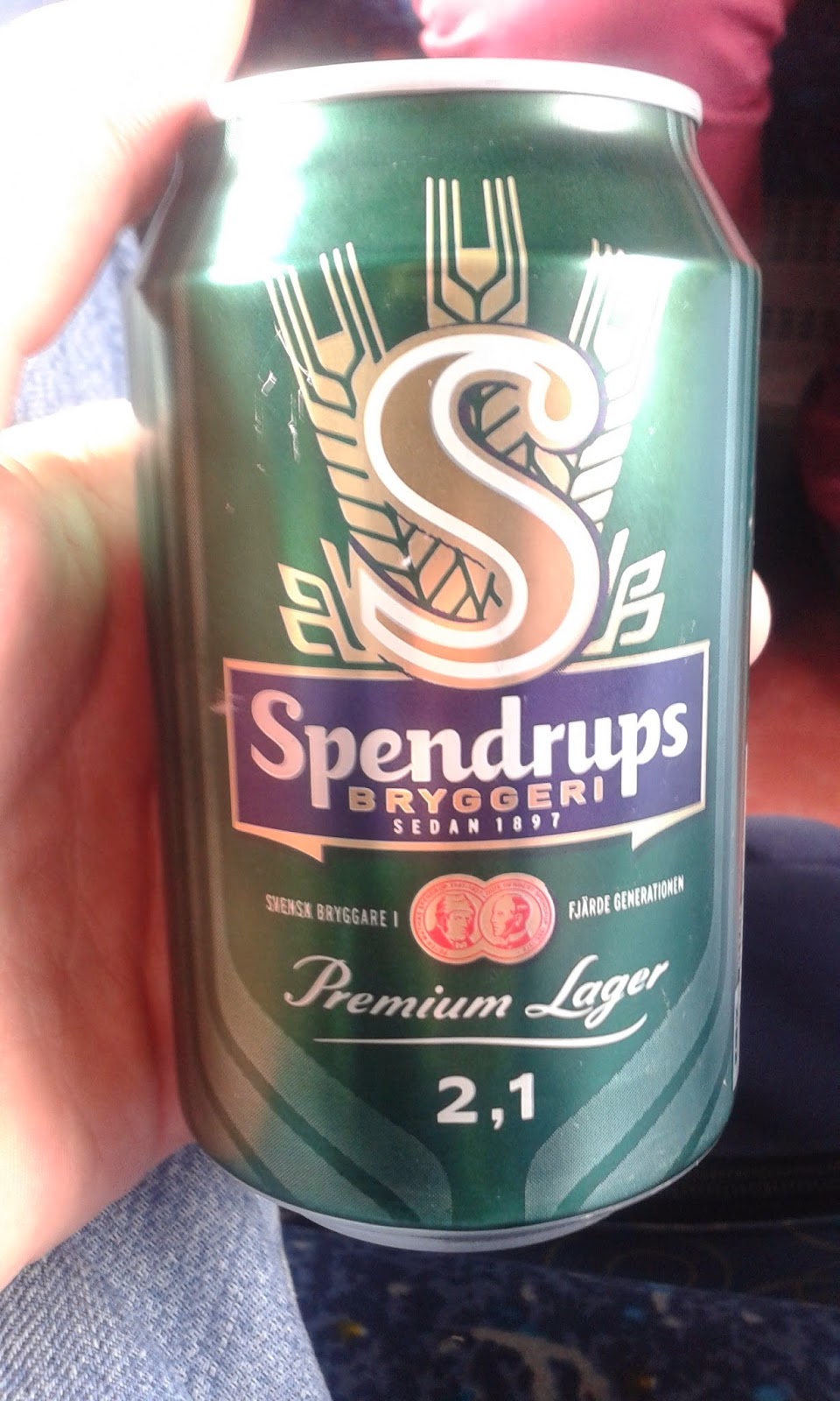 Kocham Piwo: 978. [Spendrups Bryggeri] Spendrups Bryggeri Premium Lager 2,1