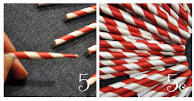 the creative bag blog: Paper Straw Wreath Tutorial