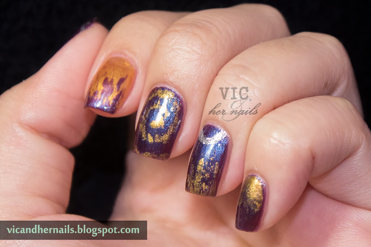 Vic and Her Nails: December N.A.I.L. - Theme 3: Winter Solstice (Catch Up!)