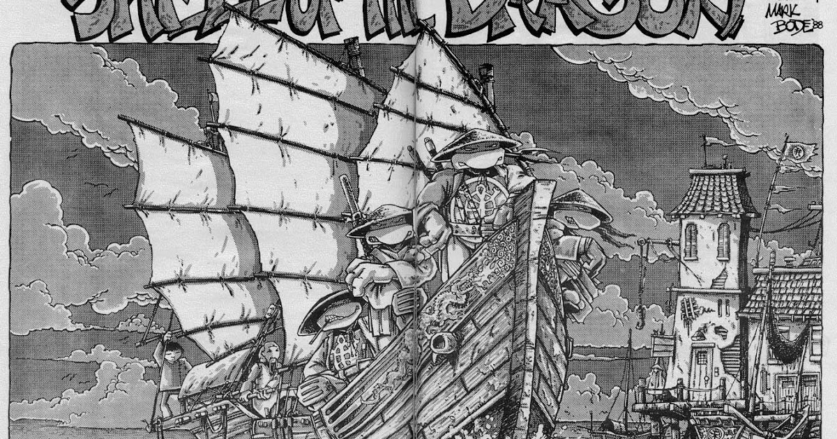 The Shell of the Dragon by Mark Bode -- Teenage Mutant Ninja Turtles