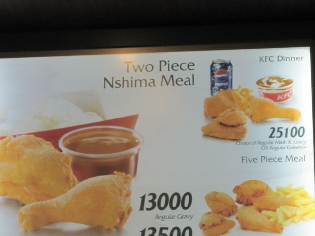 LION of Zambia blog: KFC