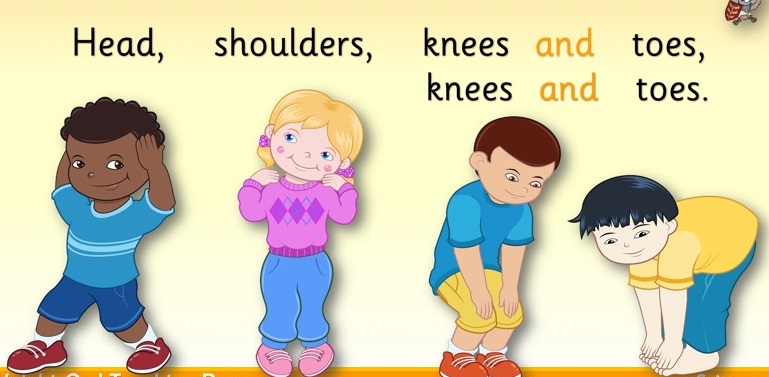 Juntos Aprendemos a Cantar: HEAD, SHOULDERS, KNEES, AND TOES