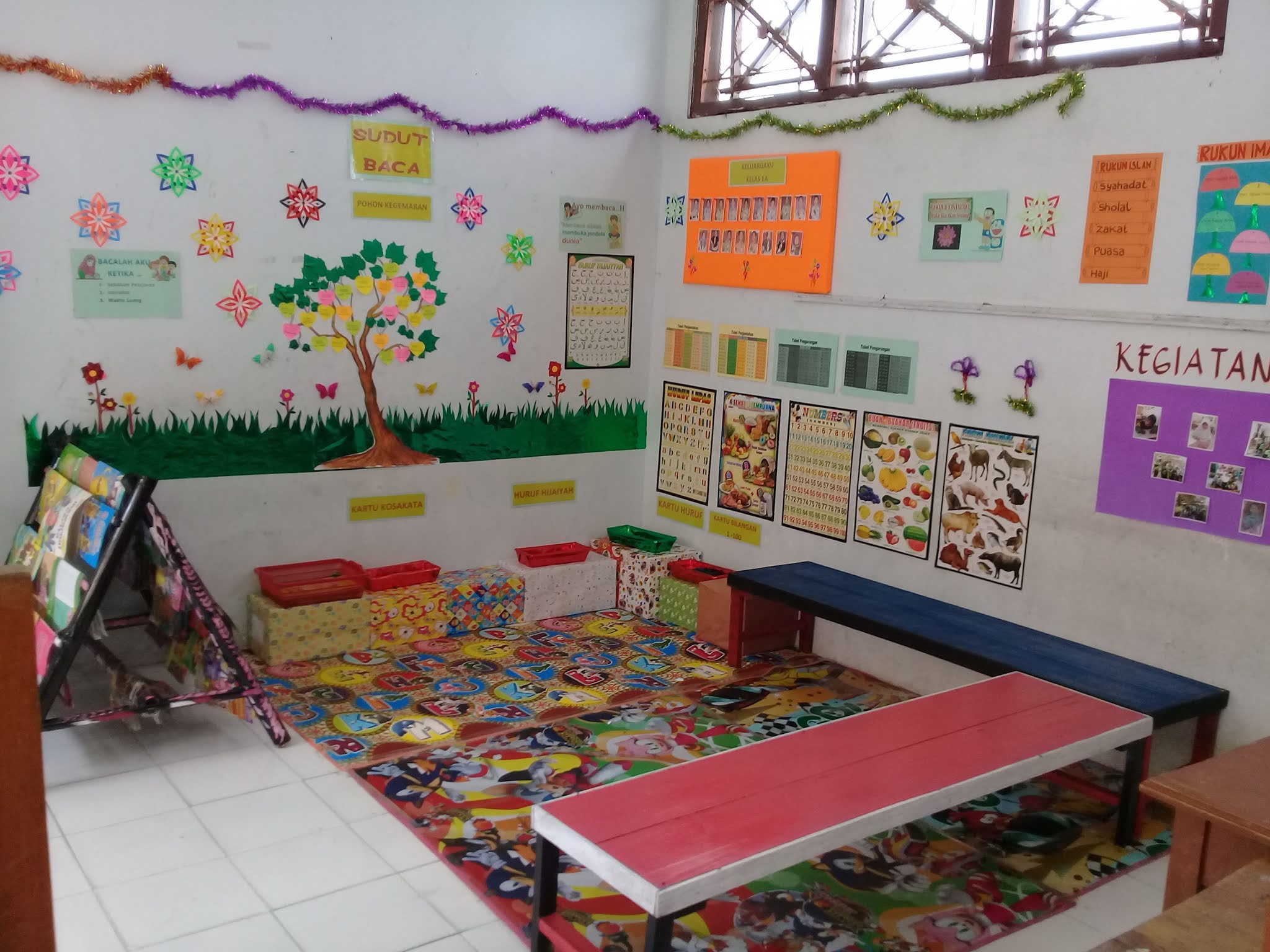 Ide Desain Reading Corner yang Unik dan Kreatif - almustari