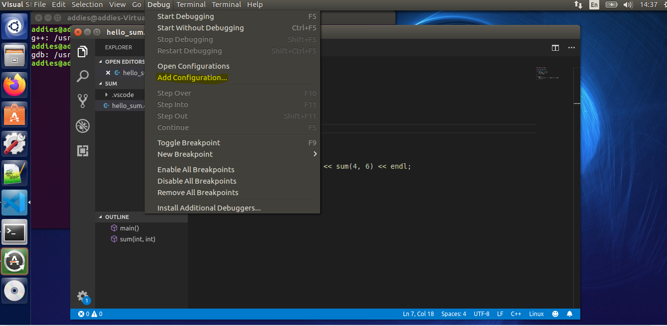 func Main ( ) { }: How to Debug C/C++ in Visual Studio Code (Guide)