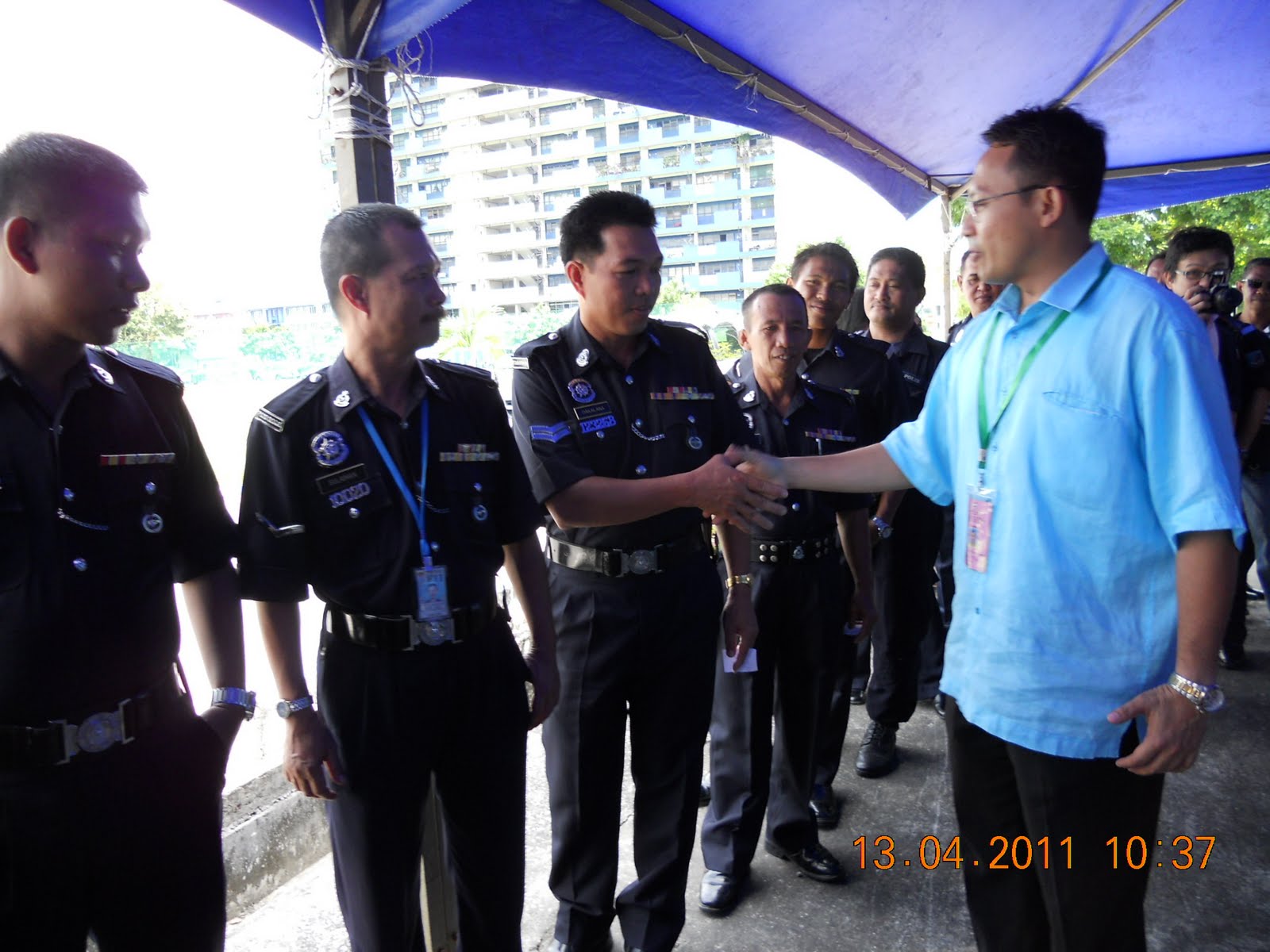 Calon N.08 Satok - Ahmad Nazib Johari: Lawatan Calon Pusat Undi Pos IPK ...