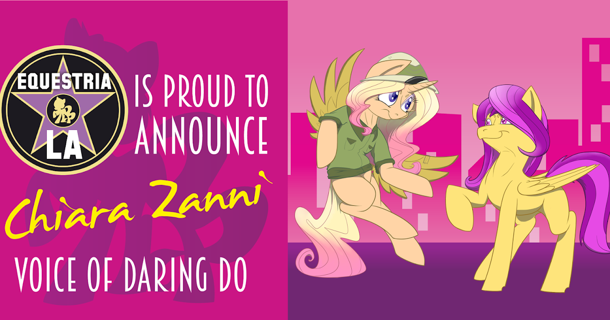 Equestria Daily - MLP Stuff!: EQLA Welcomes Chiara Zanni, Voice of ...