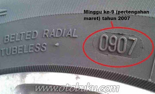 Cara Membaca Kode Ban Sepeda Motor dan Mobil