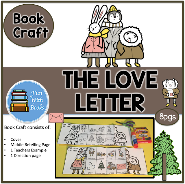 THE LOVE LETTER BOOK CRAFT ~ Book Units by Lynn
