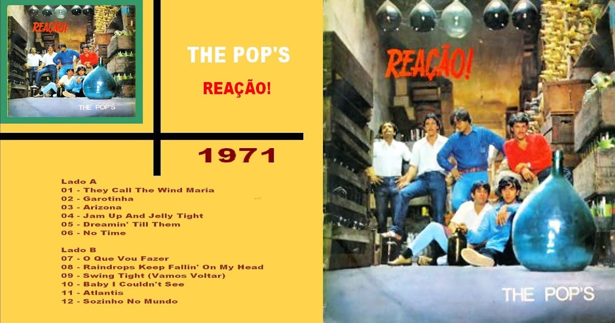 Vinil Campina: The Pop's - 1970 - Reação