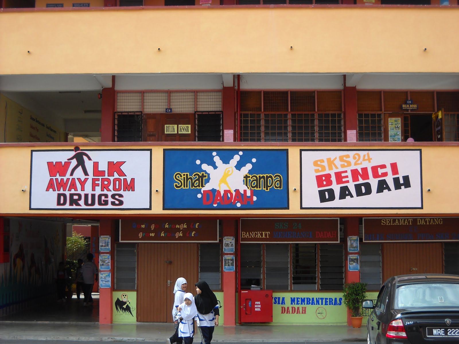 Pelukis Mural Shah Alam: Benci Dadah