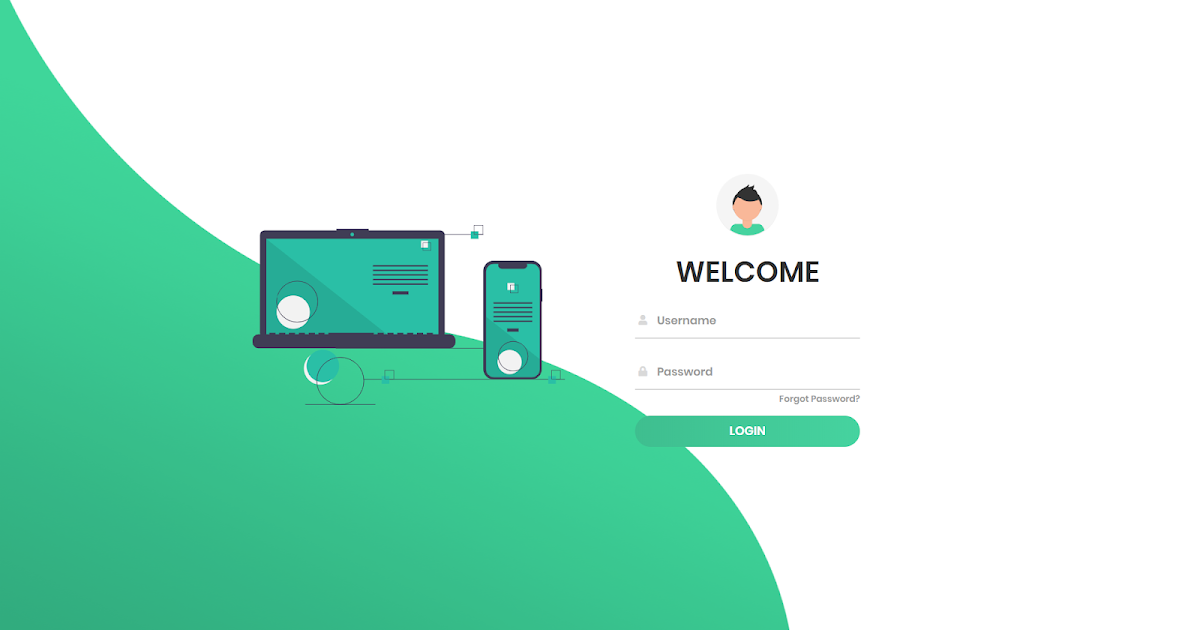 Magic Due To Logic: Responsive Animated Login Page Html Css JS