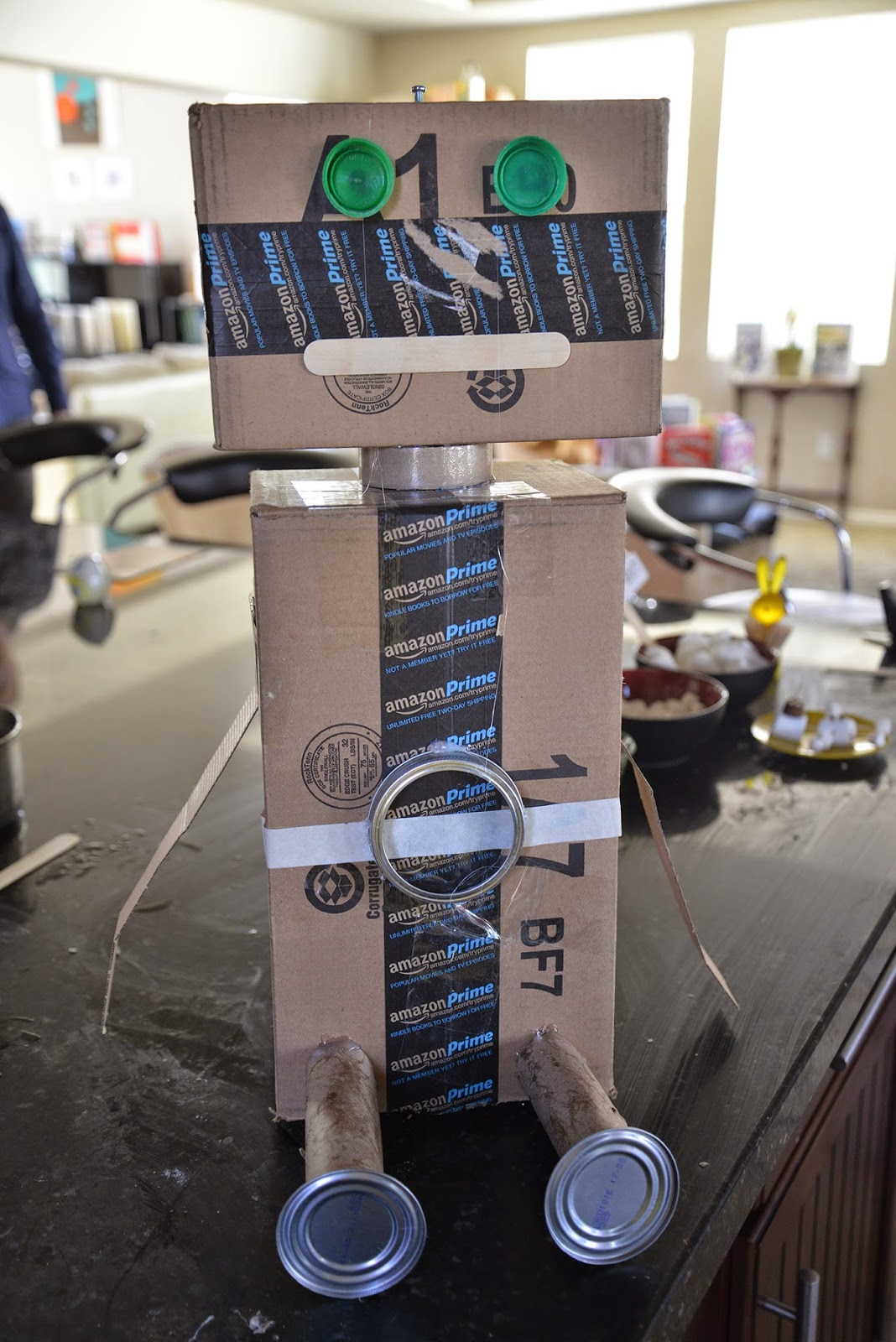 A school of fish: Robot Celebration