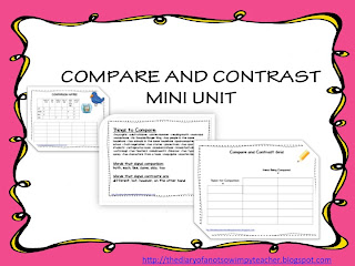 Classroom Freebies Too: Compare and Contrast Mini Unit