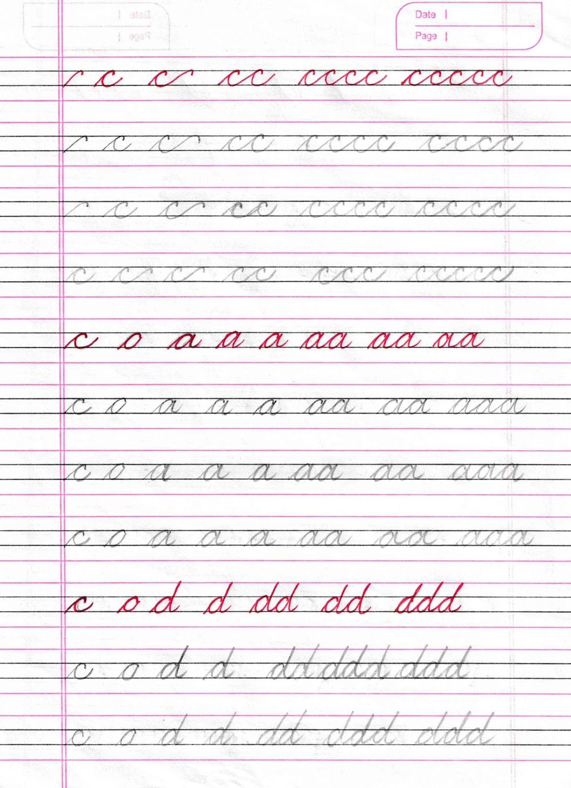Uppercase N In Cursive