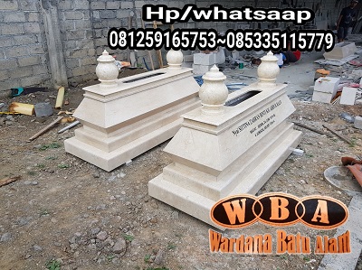 Beberapa Contoh Kijing Makam Marmer / Kijingan Granit - Gambar Kijing ...