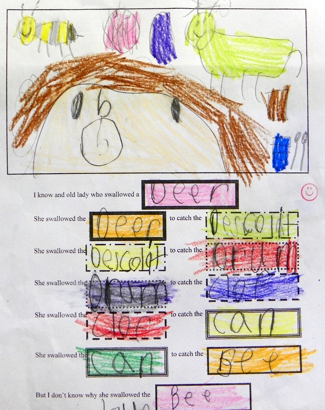 Mrs. King's Music Class: I Know an Old Lady-Composing New Verses