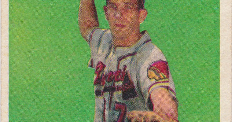 Talking Heads: The Topps 1958 Baseball Set: #51 Del Rice