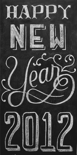 Fancy Chalkboard Lettering - Shine Your Light