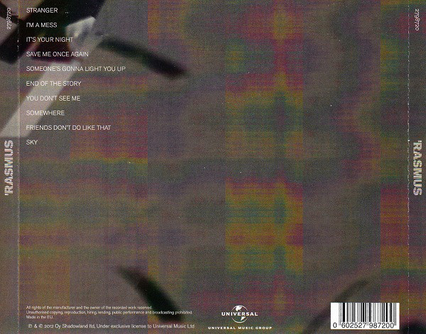 Classic Rock Covers Database: The Rasmus - The Rasmus (2012)