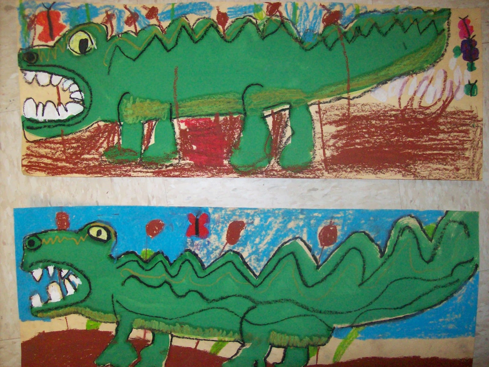 CCE Art Happenings: Learning about Organic Shape in Kindergarten