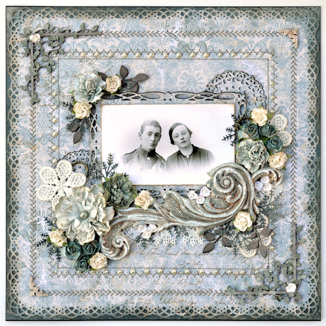 My Funky Scrapbook Blog: John and Elizabeth