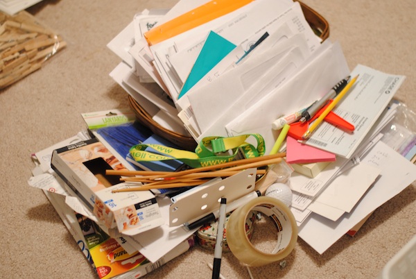 The Remodeled Life: Home Office Organization - Sorting, Files & Clutter