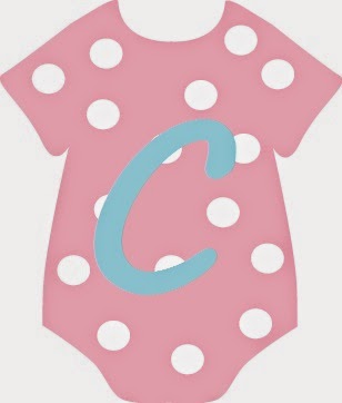 Abecedario en Body de Bebé Rosa. - Oh my Alfabetos!