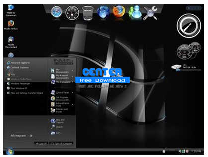 Window Xp Service Pack 3: Windows XP Professional SP3 Black Edition