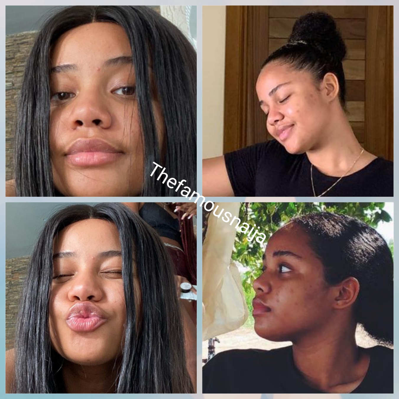 Makeup free pictures of Lydia Agahan.