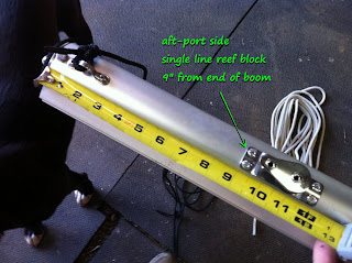 MacGregor 26M Sail Log: Single line reefing, outhaul, cradle-jacks!!!