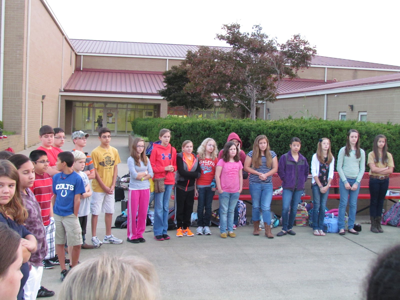 Rossview Middle School Post: First Priority Club Meeting: 9-27-2012