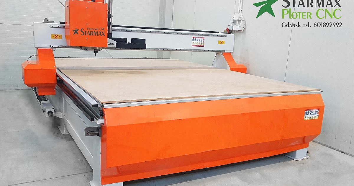 Nasz ploter CNC - Frezowanie CNC, obróbka stali Starmax