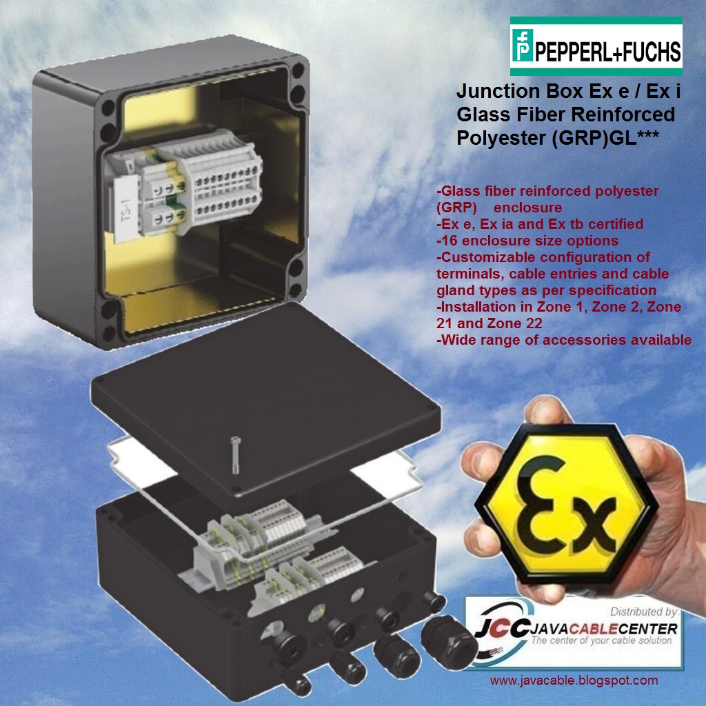 JAVA CABLE CENTER: Terminal and Junction Boxes Pepperl+Fuchs Ex e / Ex i, Glass Fiber Reinforced ...