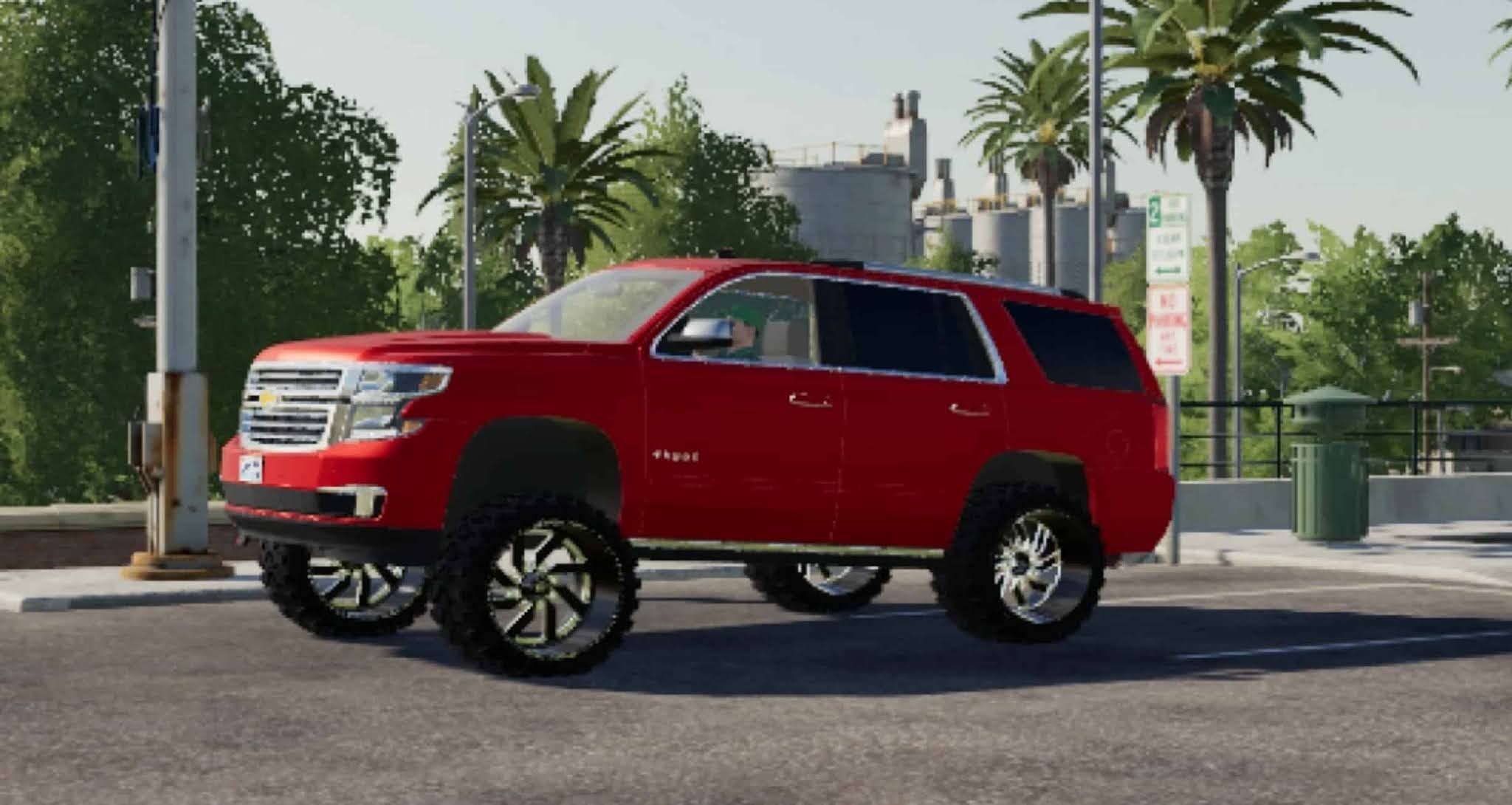 FS19 Tooted up Tahoe v1.0 - FS 19 & 22 USA Mods Collection