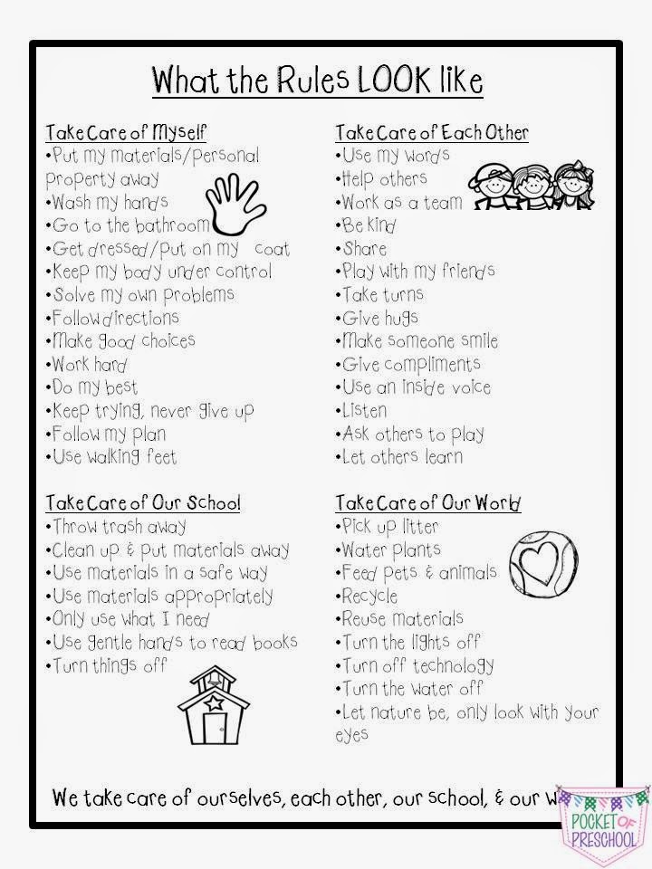 Classroom Rules And Expectations In Preschool Pocket Of Preschool classroom-rules-and-expectations-in-preschool-pocket-of-preschool