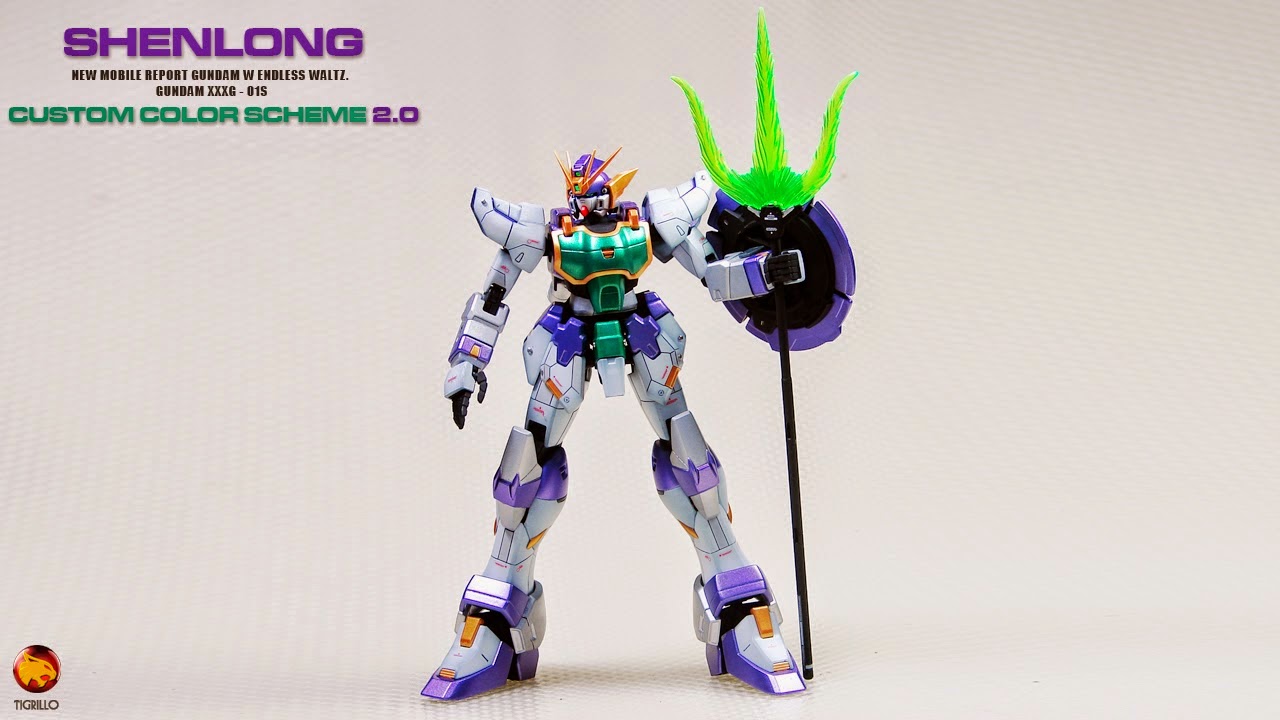 Gundam Family: MG 1/100 Shenlong Custom Colors 2.0 Custom Build