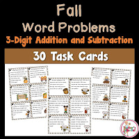 A Jar of Fall - Freebie Math Game | Teacher's Take-Out