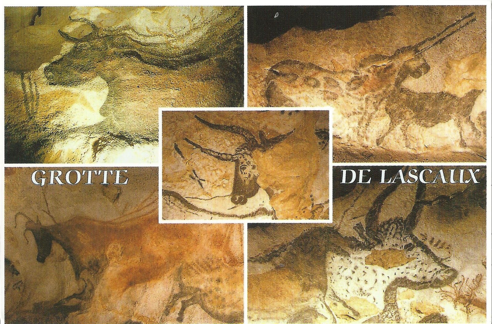 A Journey of Postcards: Lascaux Cave | France