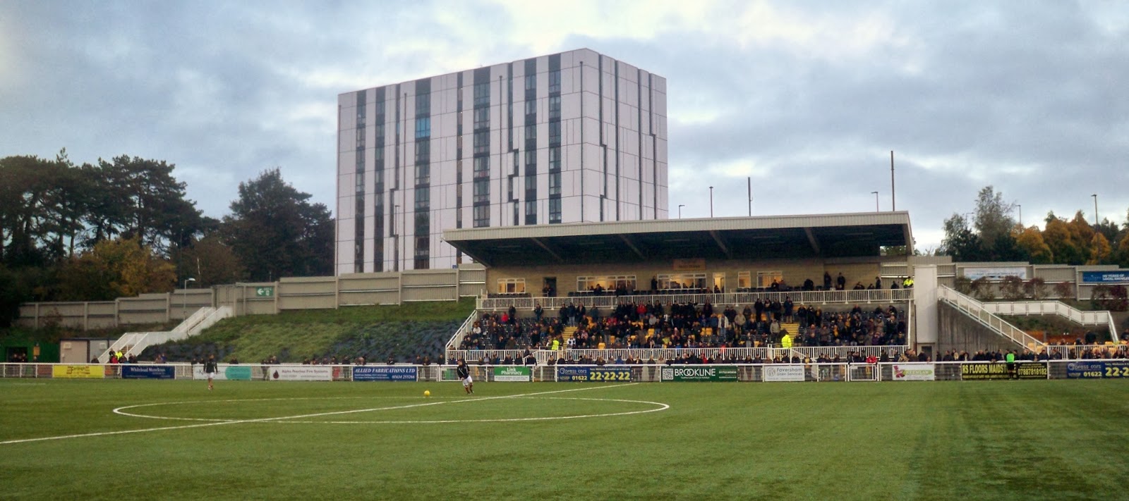 Football Grounds visited by Richard Bysouth: Maidstone United FC