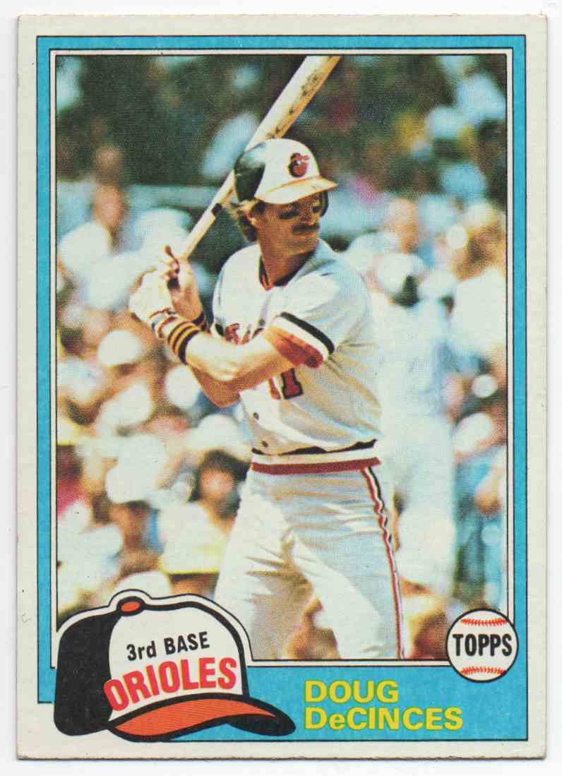 Baseball Cards Come to Life!: 1981 Topps Doug DeCinces