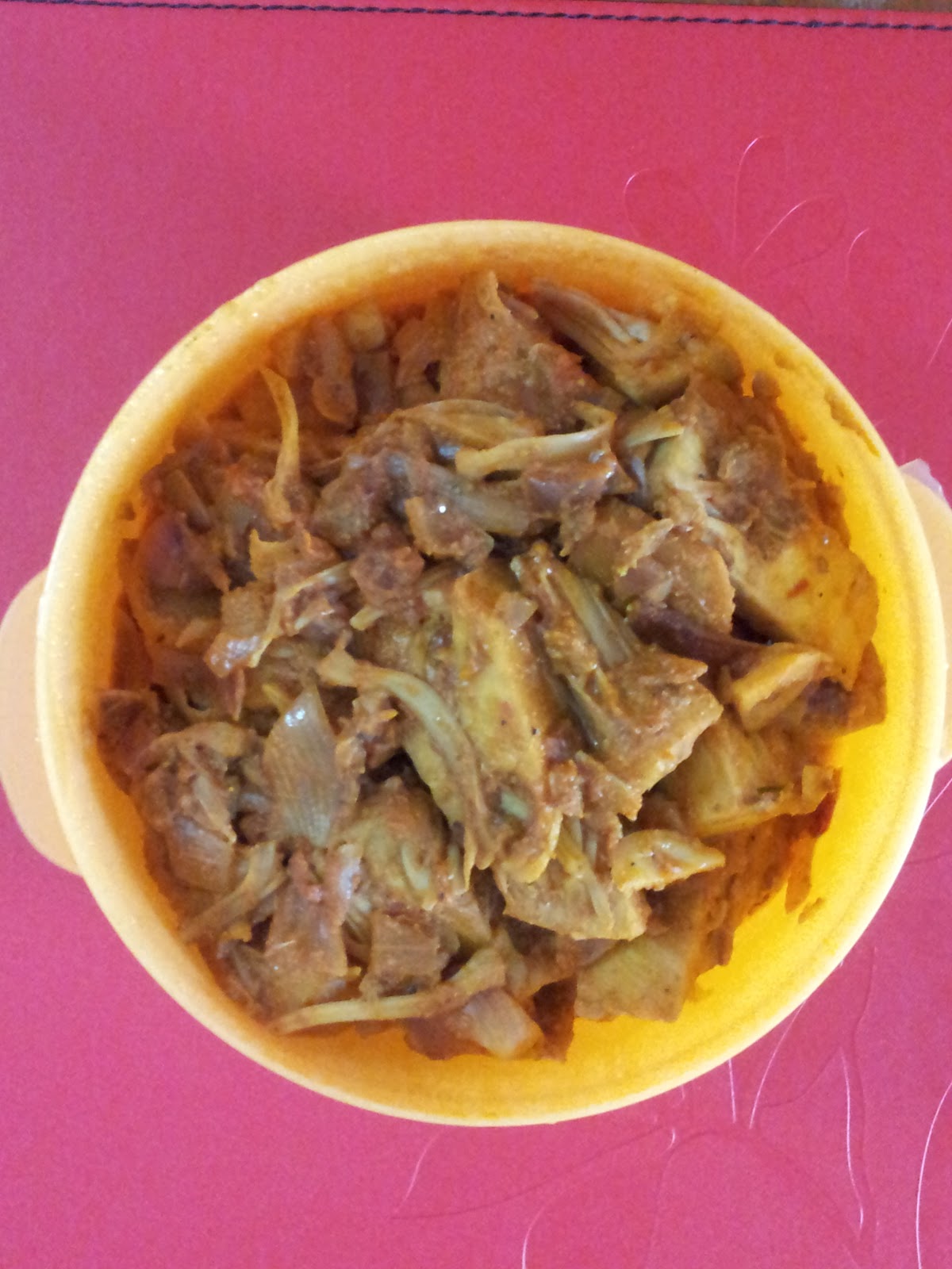 Yuvika's Kitchen: Jackfruit Sabzi (kathal ki sabzi)