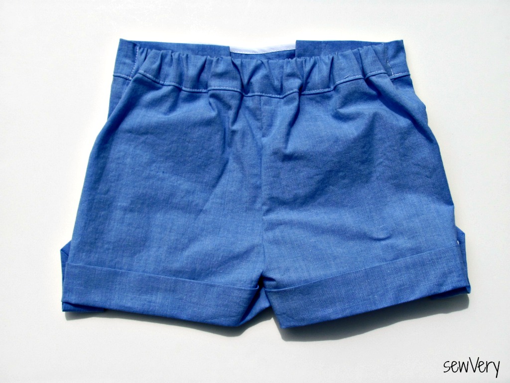 sewVery: The Hattie Button-Up Tank Pattern Test & Sailor Shorts