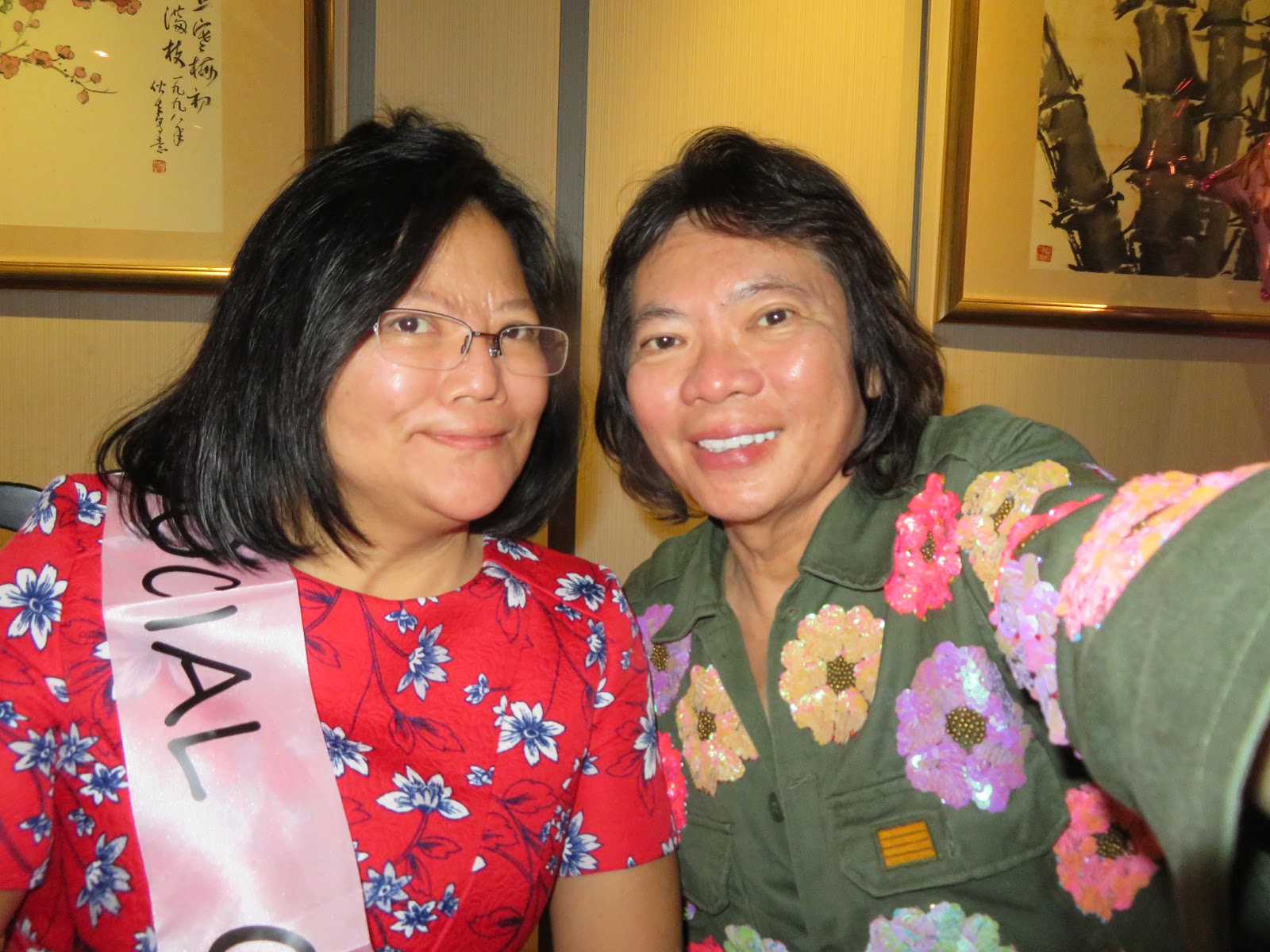 Kee Hua Chee Live!: SHARON LIAN AND CYNTHIA LOW HOSTED JOINT BIRTHDAY ...