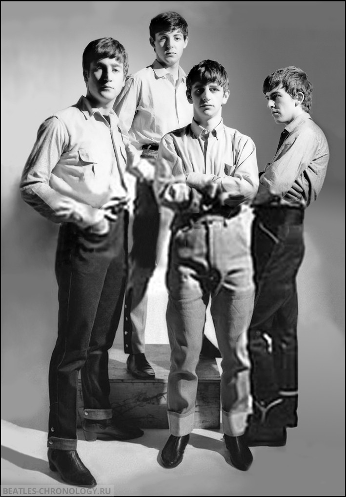 Meet the Beatles for Real: That time the Beatles were models for jeans