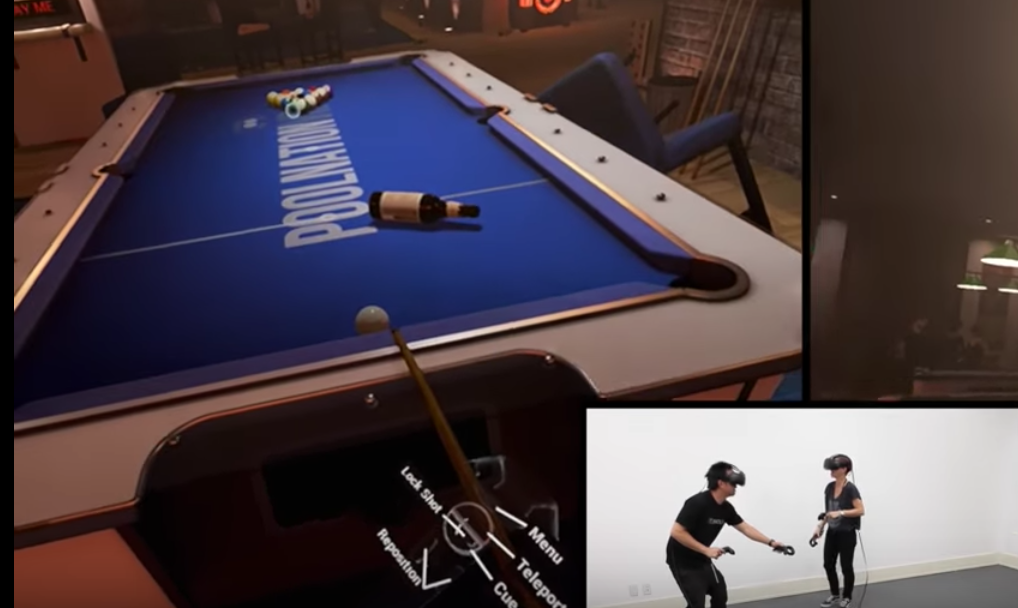 ExerGame Lab: Exergaming Pool VR on HTC Vive