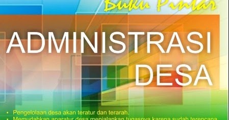 Download: Lengkap Buku Administrasi Desa Terbaru Versi Excel - Juragan Desa