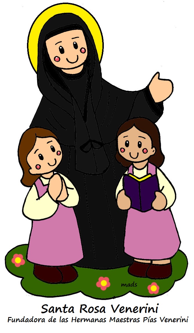 Mis ilustraciones: Santa Rosa Venerini