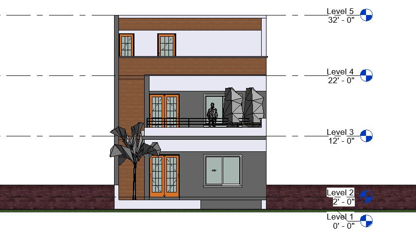 25×65 ft House Design [DWG, RVT, JPG]150sqm