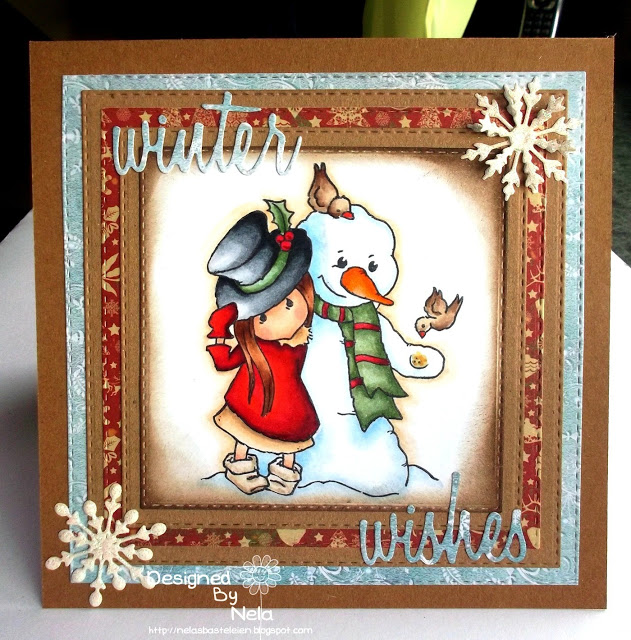 52 Christmas Card Throwdown: Winners - November Theme Challenge